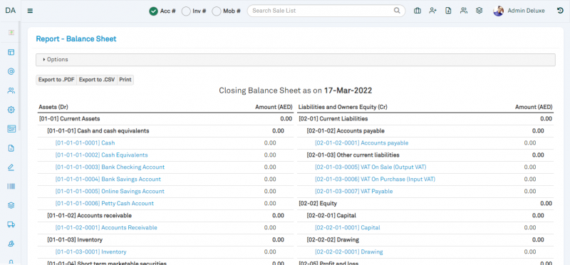 Simple Accounting - Techify Algorithm Technologies